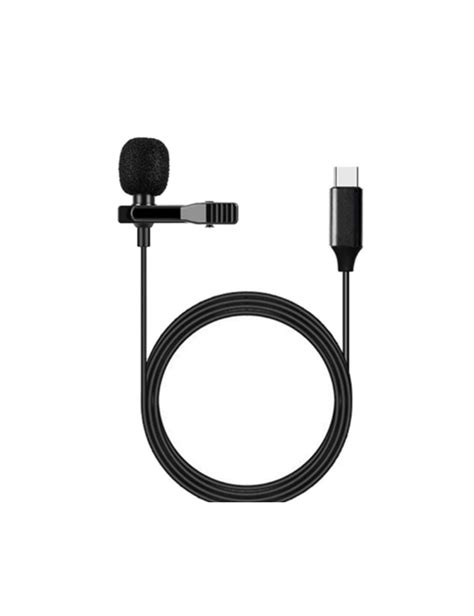 Mini Type C Mobile Phone Interview Microphone Live Recording Microphone Lavalier Microphone