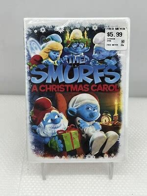 The Smurfs A Christmas Carol Sealed Dvd 2012 43396410145 Ebay