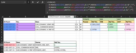Excel Vlookup For Different Cells Location Stack Overflow