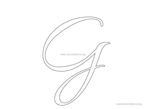 Cursive Lowercase G