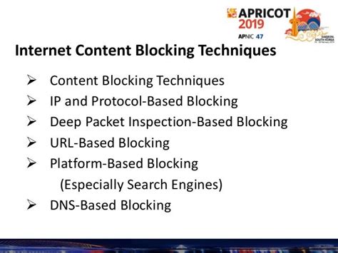 internet content blocking and filtering challenges and way forward