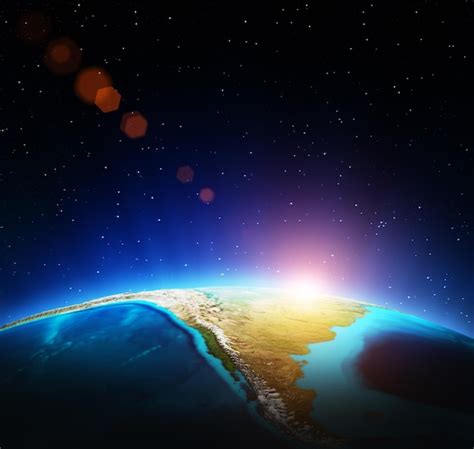 premium photo planet earth 3d rendering