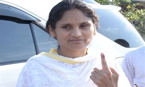 Collector Masrat Khanam Aisha Waits In Queue To Cast Vote