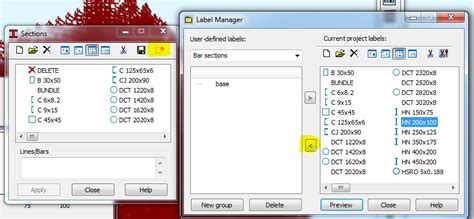 solved create a database using custom sections autodesk community