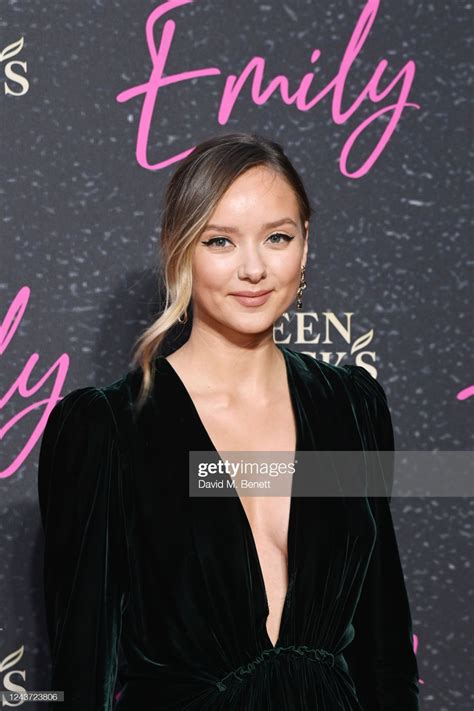Punk Ass Book Jockey Alexandra Dowling At The London Premiere Of Emily