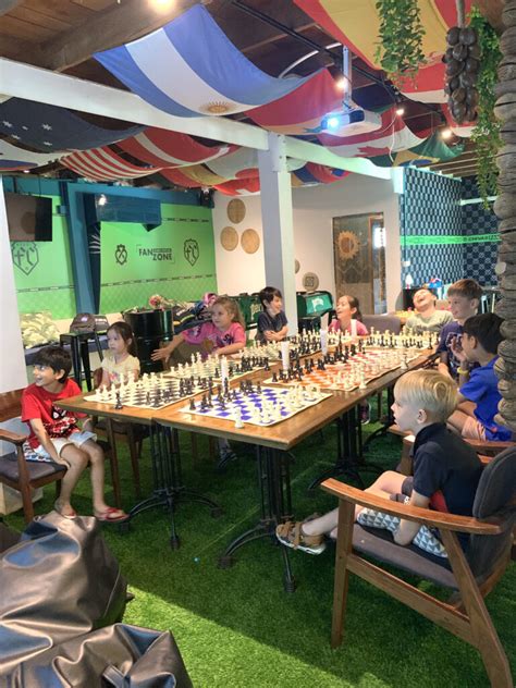 Chess And Coding Camp At Blue Parrot Happy Pawn Chess Club In Bangkok