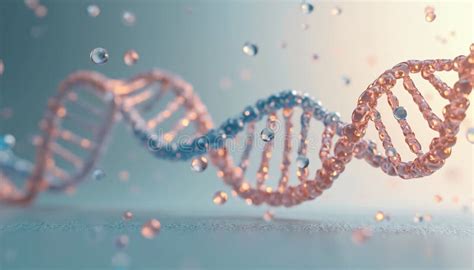 Dna Strand With Spheres Stock Illustration Illustration Of Science 381378188