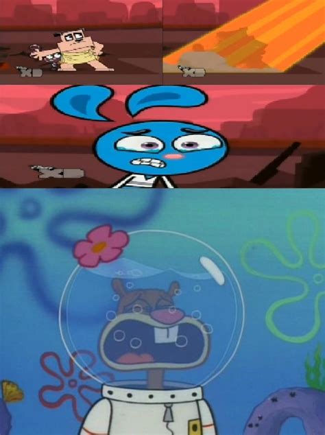 Sandy Cheeks Cries Over Yin And Master Yos Demise By Woofoowarrioryang