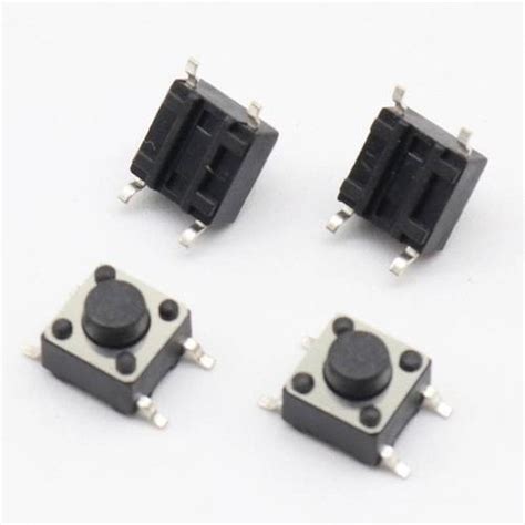 Jual 6x6x5 Smd 4pin Tombol Push Button Tactile Switch Momentary Kota Bekasi Arduino Store