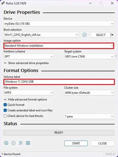 How To Use Rufus To Create Bootable Windows 11 22h2 Usb Pureinfotech