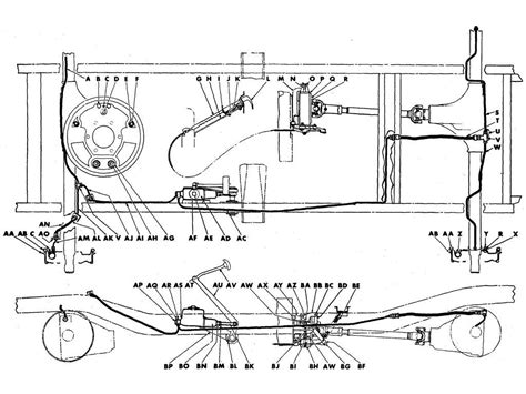 Willys Jeep Mb Brake Piping