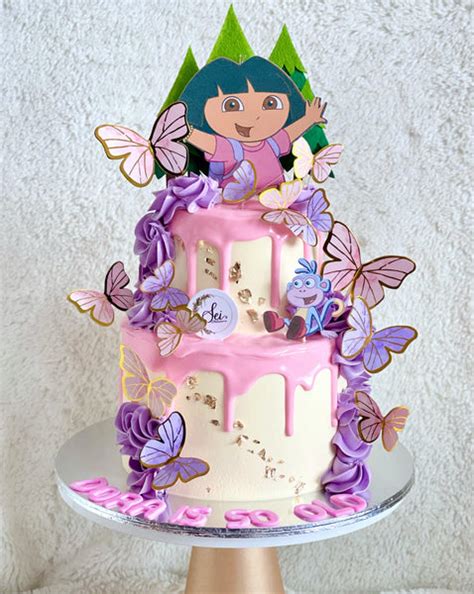 Dora Princess Cake