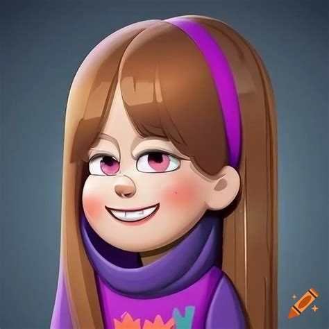 Portrait Of Mabel Pines In High Resolution Detail On Craiyon