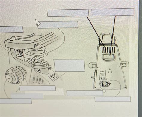 Solved Names Those Part Of The Microscope Nikon Eclipse E200