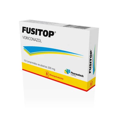 Fusitop 200 Mg X 10 Comp