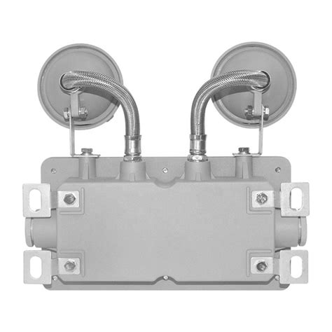 China Explosion Proof Led Twin Spot Exit Light Suppliers Manufacturers