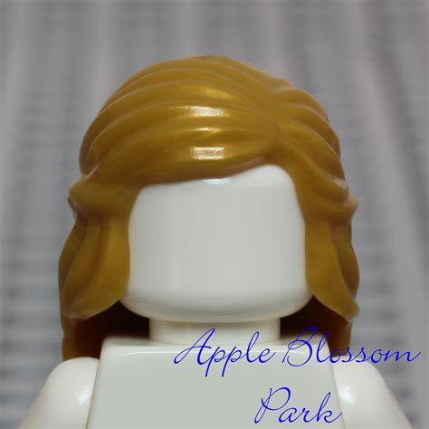 Lego Female Girl Minifig Long Braided Gold Hair Princess Bride Braid