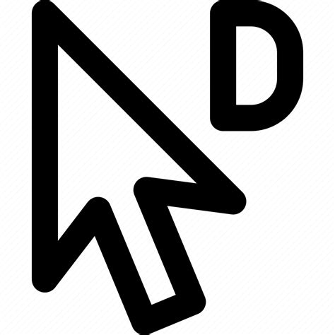 Arrow Click Direct Selection Mouse Pointer Select Selection Icon