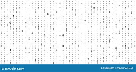 streaming binary code abstract technology background vector