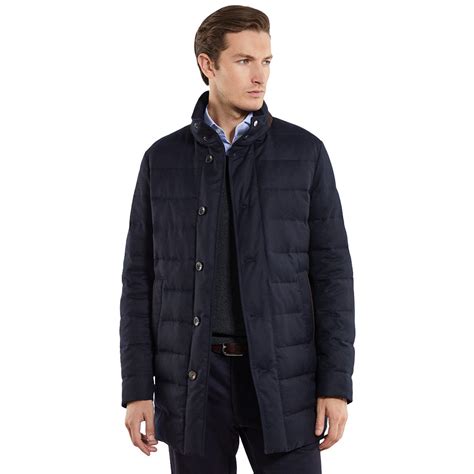 Hackett Sr Flan Coat Blue Dressinn