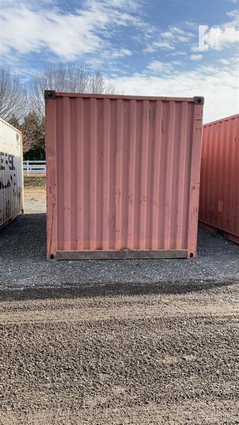 2000 Conex 20 Ft Auctions Equipmentfacts