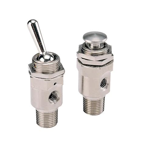 Hand Valves Push Button Toggle VHAV Cy Pag S R L Cylinders Automation Components