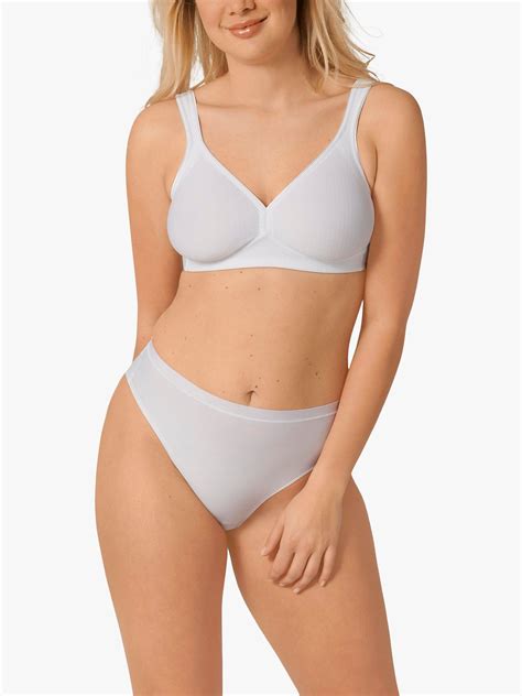Triumph Modern Soft Cotton Bra White