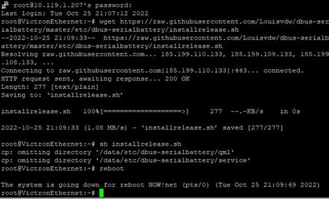 Venusos 291 Dbus Serialbattery V013 Jk Bms Rs485 Not Seen In Venus Os · Issue 273