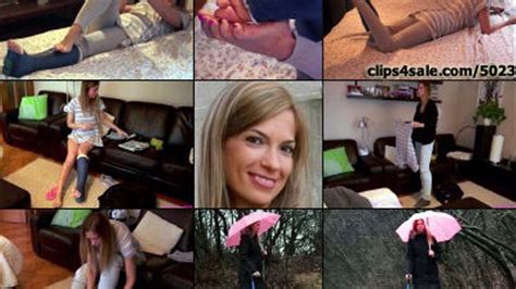 Benetta Term Slwc Prepping For A Wet Cast Toe Day Long Toes In Term Casts Clips4sale