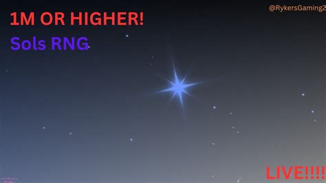 Playing Sols Rng Until 1m Or Celestial Youtube