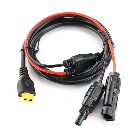 Xt60 Female To Mc 4 Solar Generator Panel Extension Connector Cable Power Cable And Solar Cable