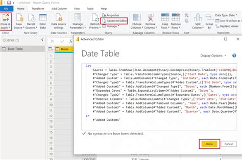 Power Bi Create A Date Table Complete Tutorial Enjoy Sharepoint