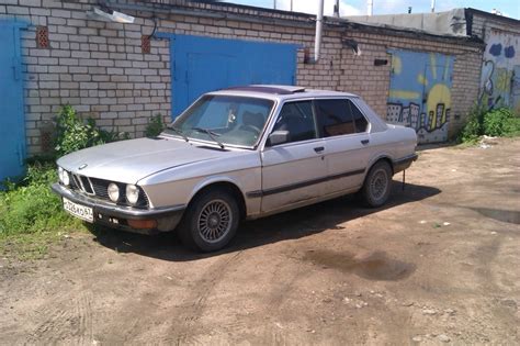 Купил донора — Bmw 5 Series E28 18 л 1986 года покупка машины