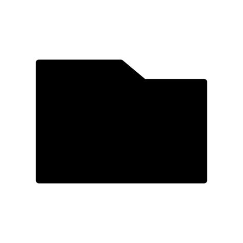 Folder Silhouette Icon Saving Documents Vector 26530195 Vector Art