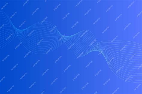 Premium Vector Modern Gradient Wavy Lines Background For Business