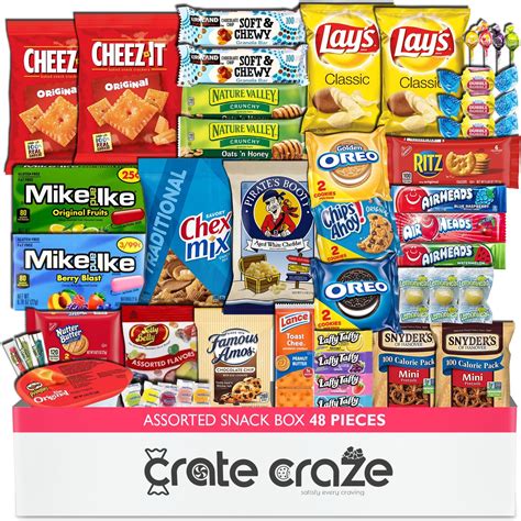 Snack Boxes For Adults Candy Box And Assorted Snacks
