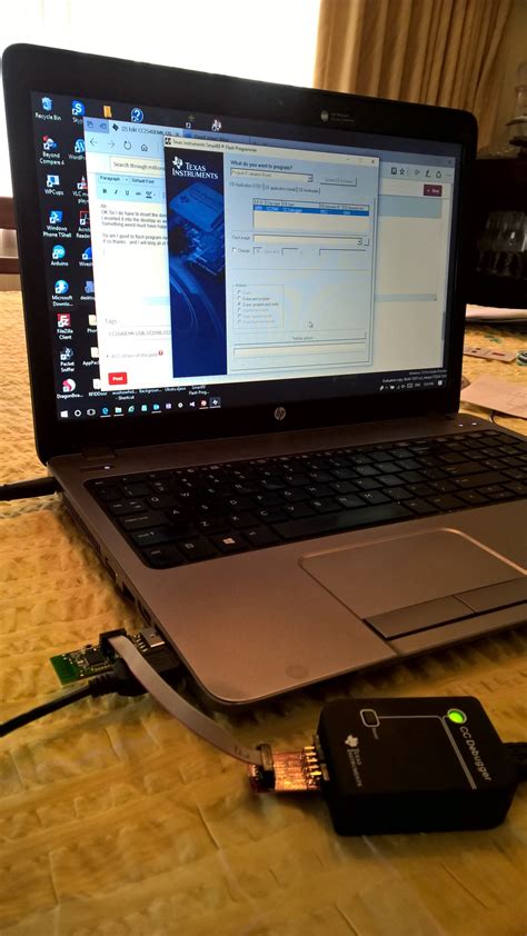Cc2540emk Usb Using Ble Device Monitor Part 2 Flashing The Device