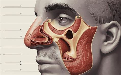Human Nose Anatomy Premium Ai Generated Image