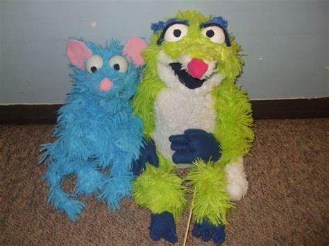 My Tutter And Treelo Puppet Replicas By Bigbird2004 On Deviantart