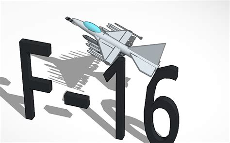 3d Design F 16 Tinkercad
