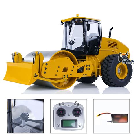 Toucan Cs11 1 12 Metal Hydraulic Rc Road Roller Remote Controlled Car Toucan Rc Hobby