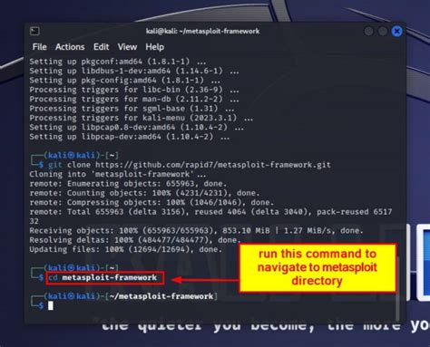 How To Install Metasploit In Kali Linux Tutorial