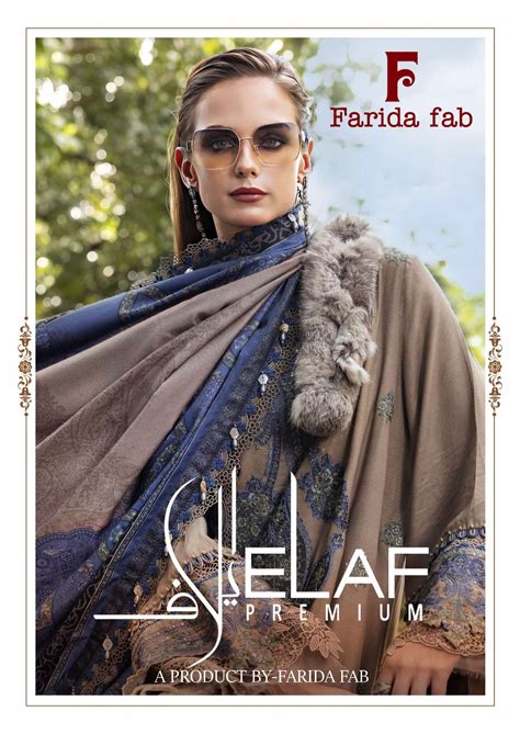 Farida Fab Elaf Premium Karachi Suits Wholesaler