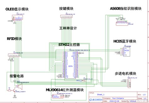 零基础学会制作 基于stm3251单片机的宿舍门禁系统设计门禁智能门锁智能考勤智能闸机蓝牙wifi基于单片机的学生宿舍门禁系统