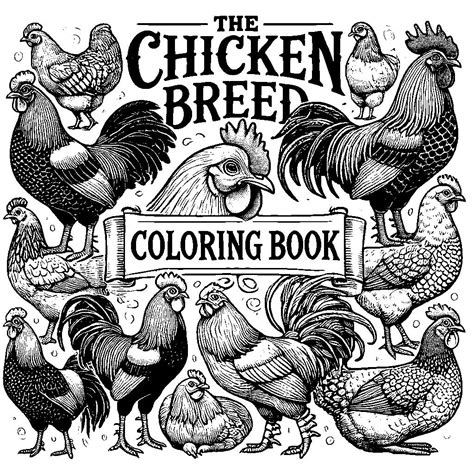 Coloring Book Chicken Breed [2025]