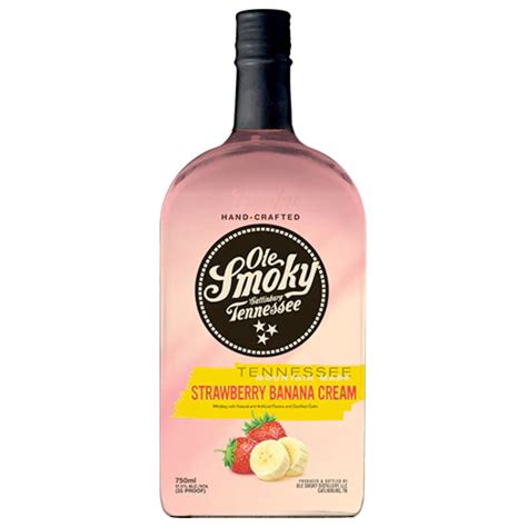 Buy Ole Smoky Strawberry Banana Cream Whiskey® Online Bourbon Hunt Usa