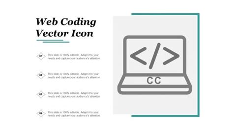 Web Coding Vector Icon Ppt Powerpoint Presentation Layouts Guide