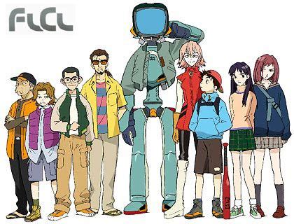 フリクリ Fooly Cooly Flcl Flcl Characters Character Design