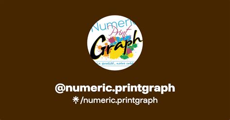 Numericprintgraph Instagram Facebook Tiktok Linktree