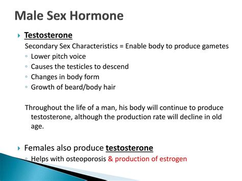 PPT Sex Hormones PowerPoint Presentation Free Download ID 2432714